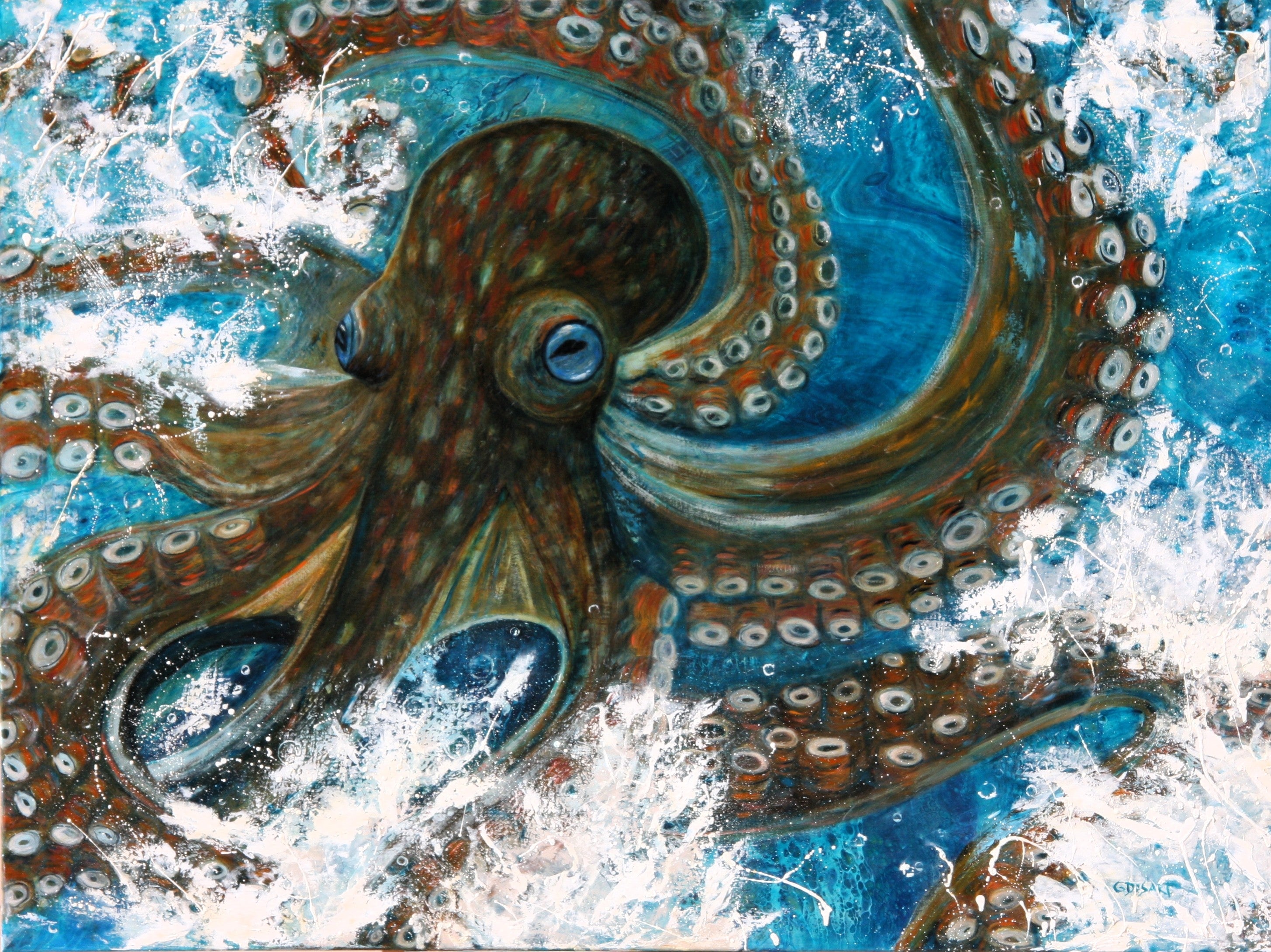 Flow with the Sea – Gail DeSart Artwork